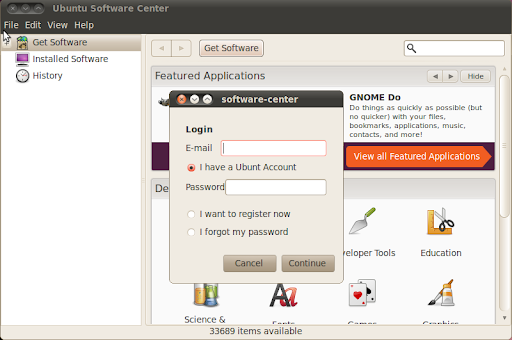 Ubuntu Software Center Gets Visual Improvements Launchpad Login Ubuntu 1010 Maverick Meerkat